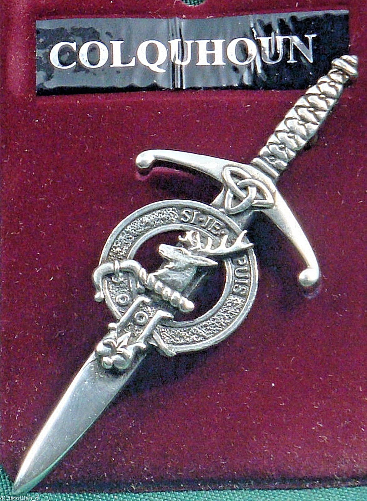 Colquhoun Scottish Clan Crest Pewter Badge or Kilt Pin | eBay
