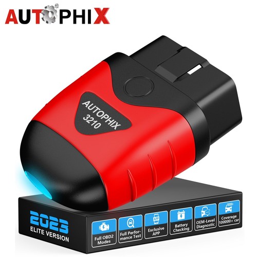 AUTOPHIX 3210 Bluetooth OBD2 Scanner Car Code Reader Diagnostic Battery ...