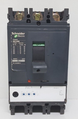 SCHNEIDER NSX630N COMPACT CIRCUIT BREAKER 3 POLE 400 AMPS / TESTED OK ...