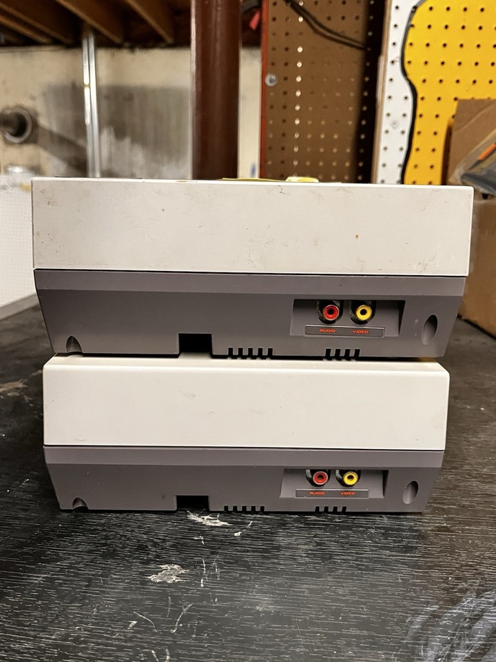 Lot of 2 Nintendo NES Consoles For Parts or Repair – Sold As-Both ...