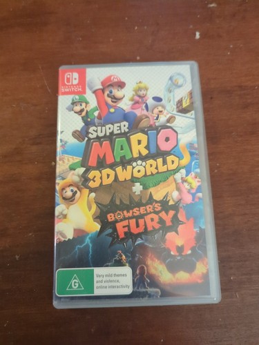 Super Mario 3D World + Bowser's Fury - Nintendo Switch - Box + Cart ...