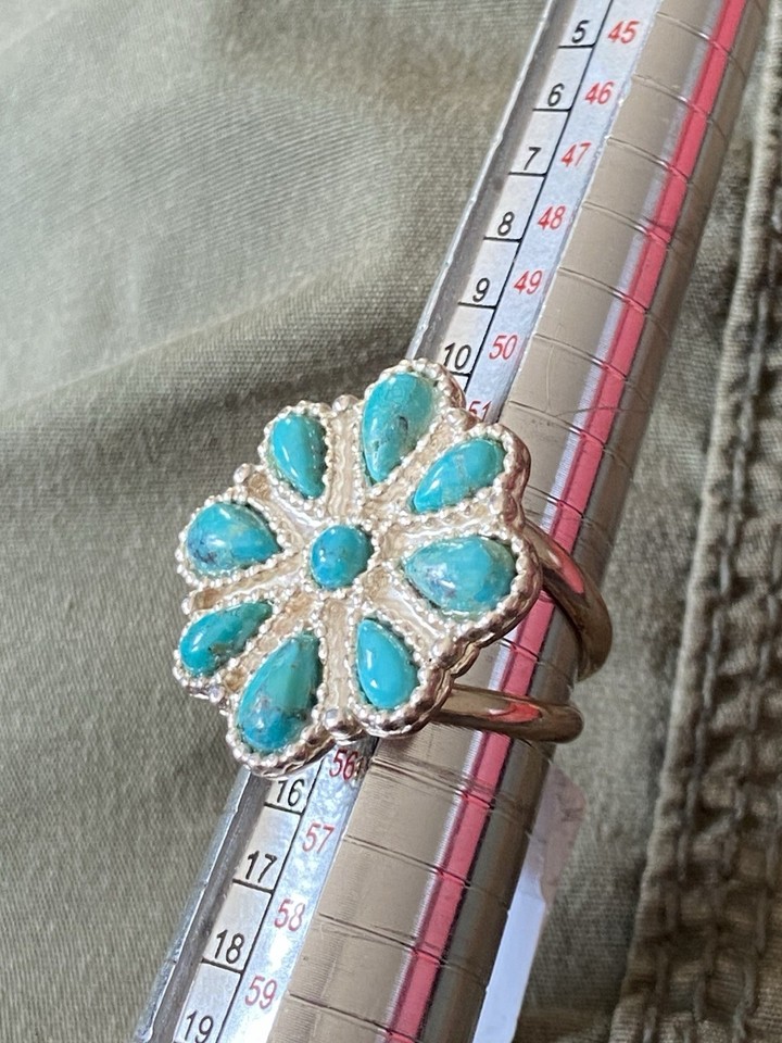Jay King DTR Desert Rose Trading Ring Sterling Silver 925 Turquoise ...