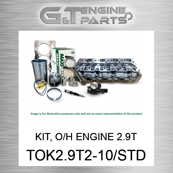 TOK2.9T2-10/STD KIT, O/H ENGINE 2.9T Maxiforce (NEW AFTERMARKET) | eBay
