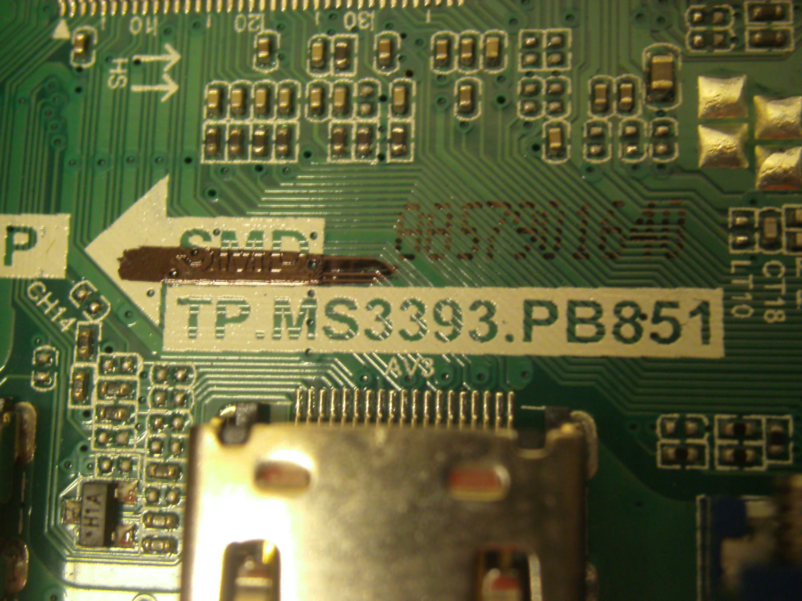 ELEMENT ELEFT326 TP.MS3393.PB851 HV320WX2-206 MAIN VIDEO BOARD 3448 | eBay