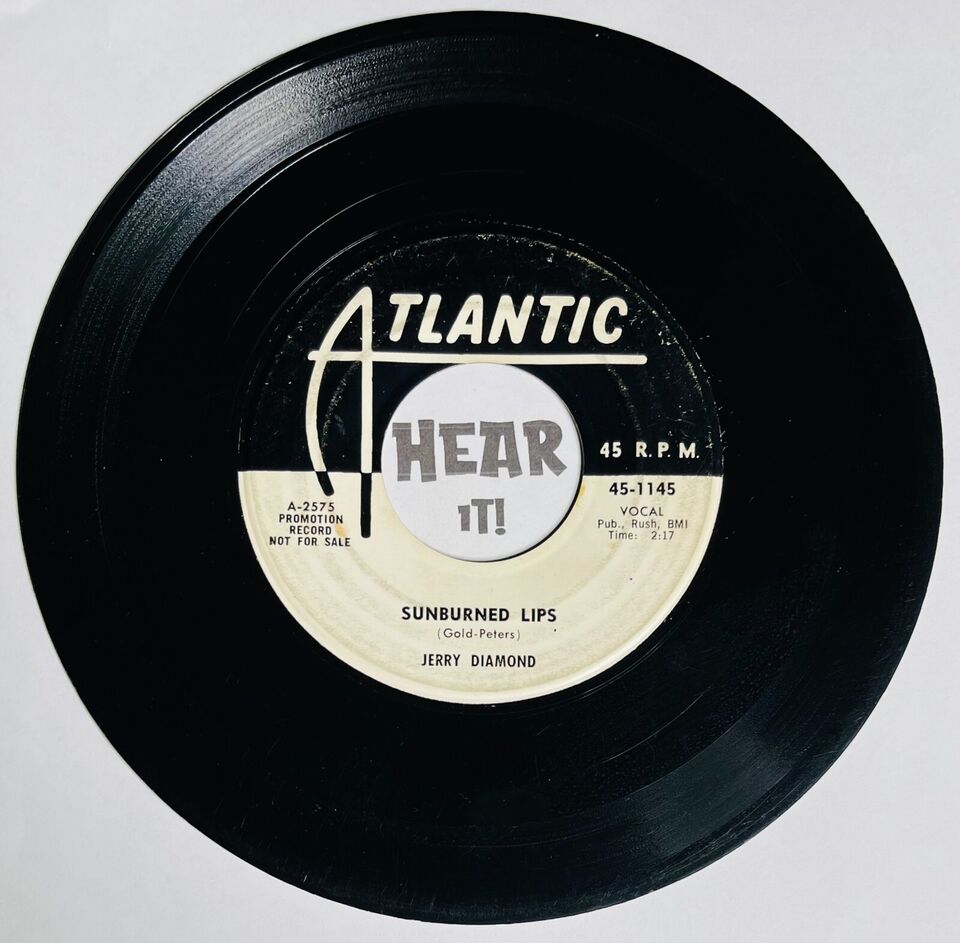50s Teen Rockabilly 45 JERRY DIAMOND Don't Trust Love / Sunburned ...