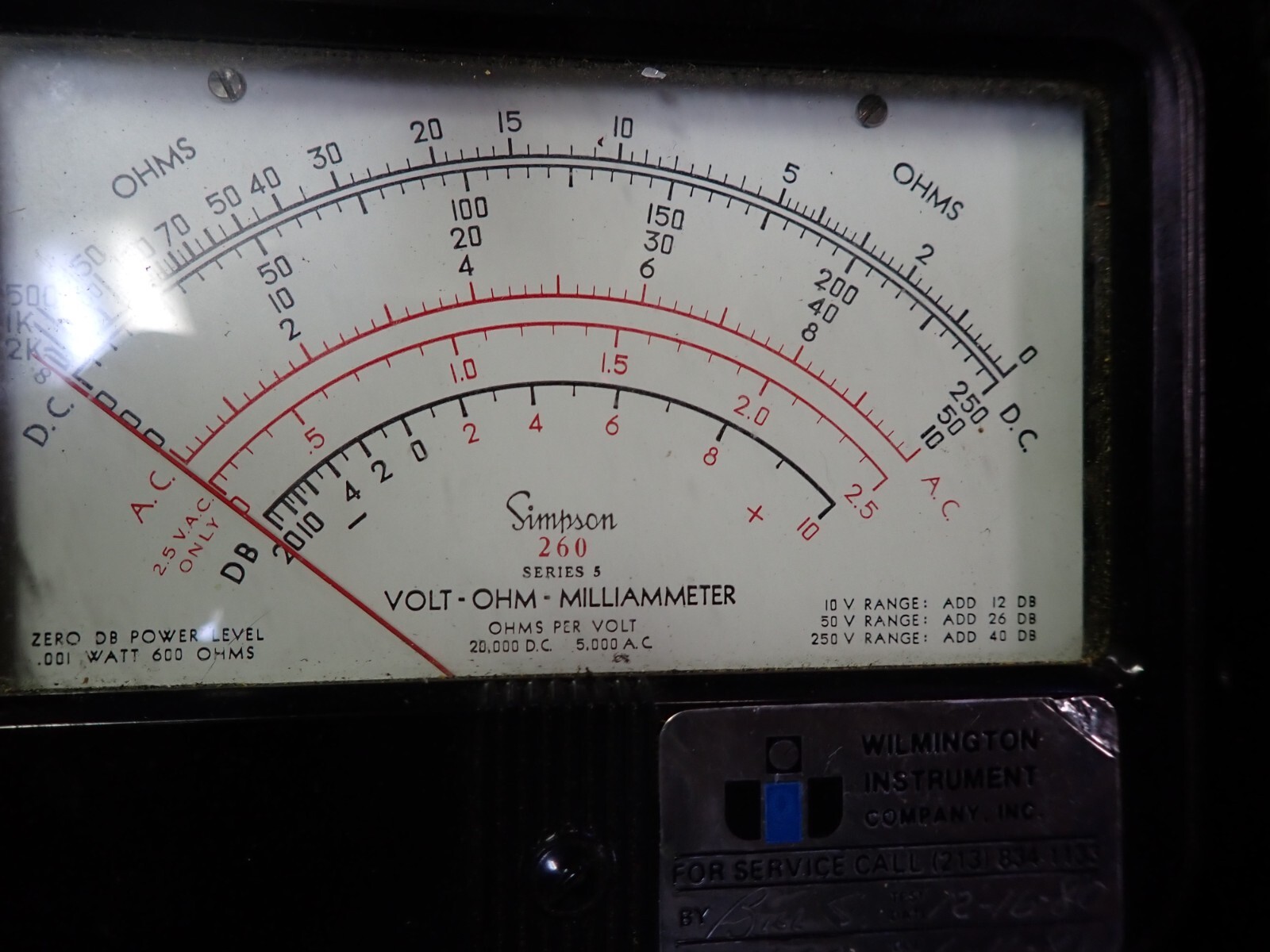 SIMPSON #260 METER IN EVER-REDY CASE | eBay
