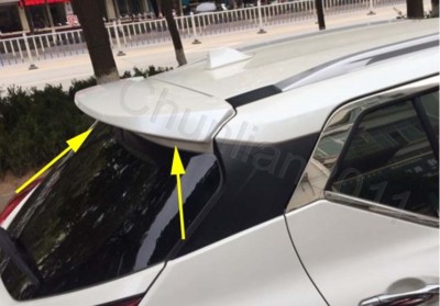 Unpainted Rear Roof Factory Style Spoiler Wing ABS For 2016-2020 Nissan ...