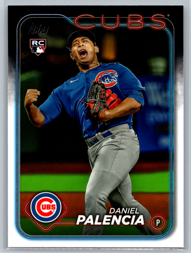 Daniel Palencia 2024 Topps Series 1 Rookie Card RC #178 Chicago Cubs | eBay