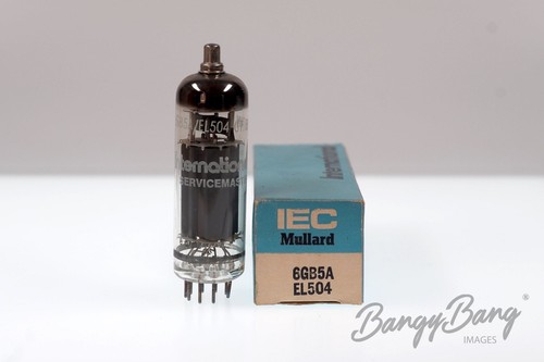 Vintage IEC Mullard 6GB5A/EL504 Pentode Audio Vacuum Tube Valve ...