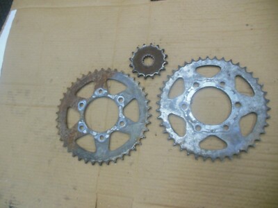 2003 2004 2005 2006 Kawasaki ZR1000 Z1000 Front & Rear Sprockets | eBay