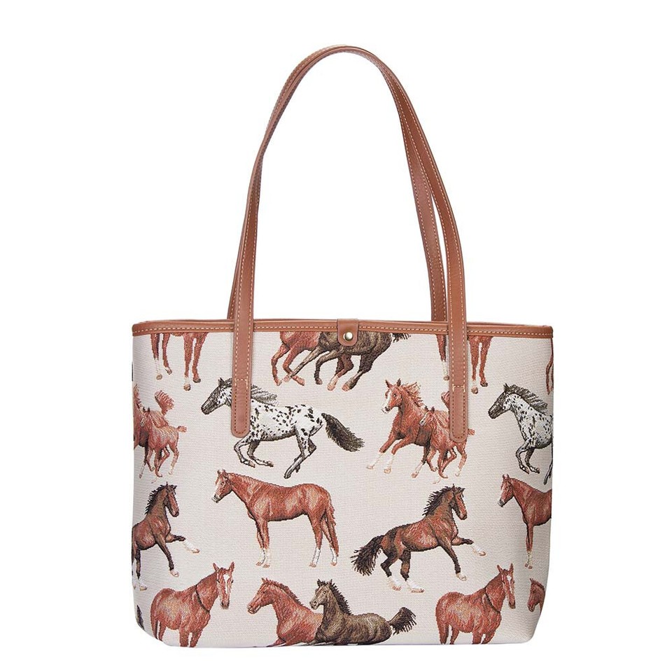 Signare Horse Design Shoulder Bag Travel or Work Tote Bags For Women | eBay
