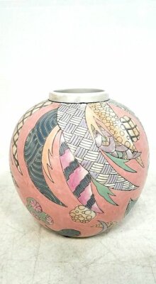 HFP MACAU VASE – “DYNASTY” BY HEYGILL – HAND PAINTED – PASTEL COLORS ...
