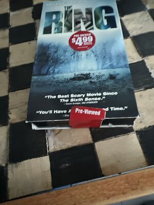The Ring VHS Formal Blockbuster | eBay