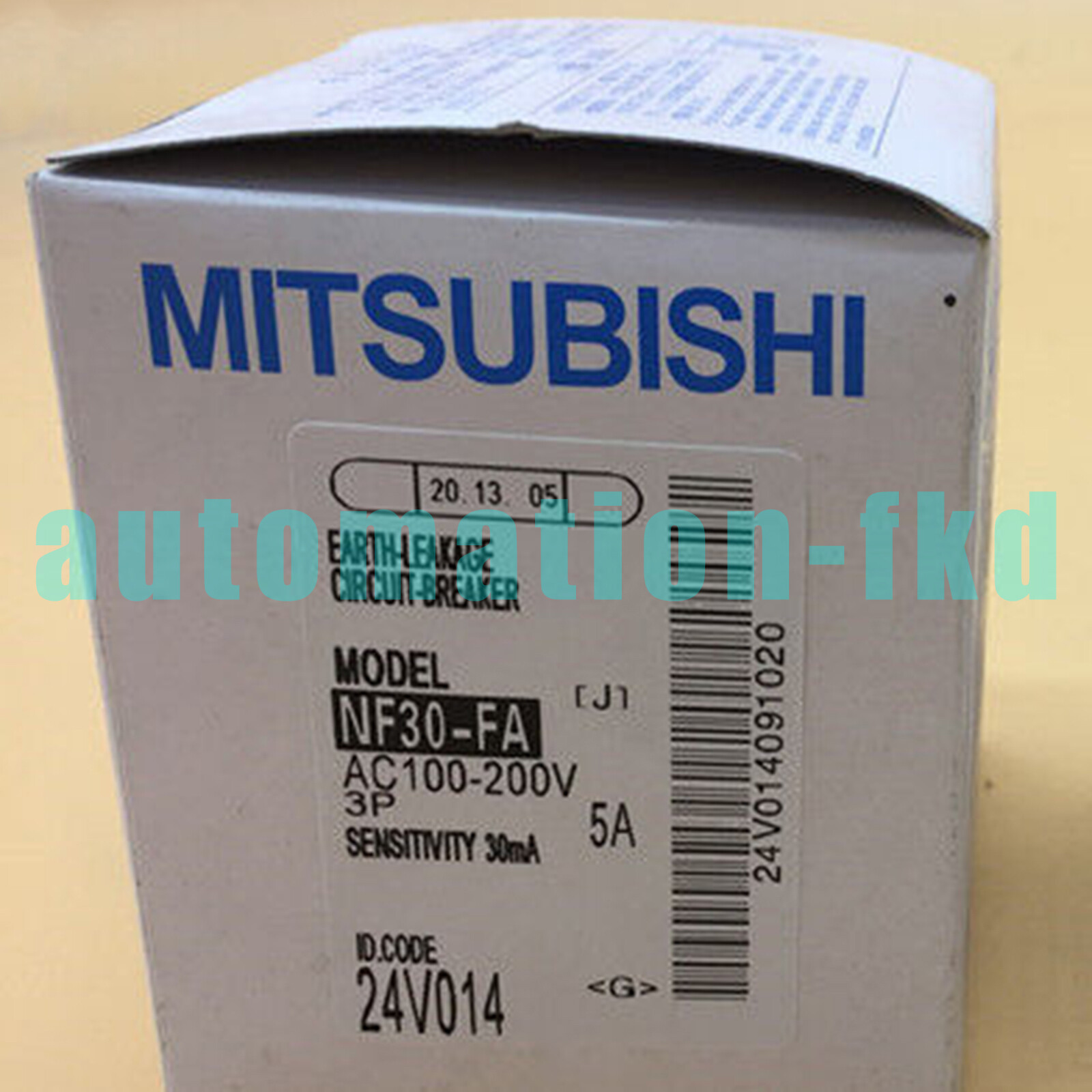 Brand New Mitsubishi NF30-FA 3P 5A circuit breaker One year warranty # ...