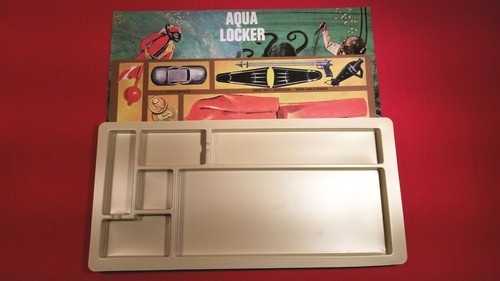 1964 GI JOE New GI Joe Aquanaut Foot Locker Decals Tray | eBay