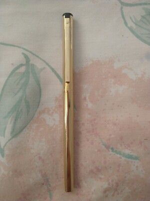 Sheaffer TRZ 70 Gold Electroplated Plated Medium Nib Fountain Pen | eBay