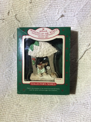 Hallmark Christmas Ornament Windows of The World 1987 Polynesia NEW | eBay