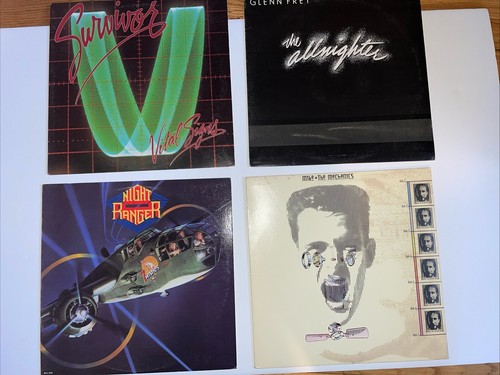 80s LP LOT Night Ranger/Survivor/Glenn Frey/Mike & the Mechanics Rock ...