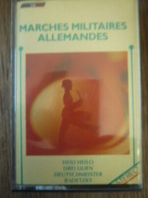 Marches Militaires Allemandes:Heili Heilo-Drei Lilien/Cassette French ...