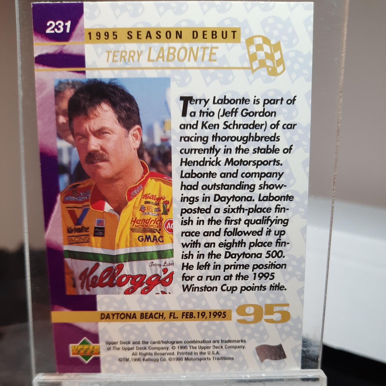 1995 Upper Deck - #231 Terry Labonte for sale online | eBay