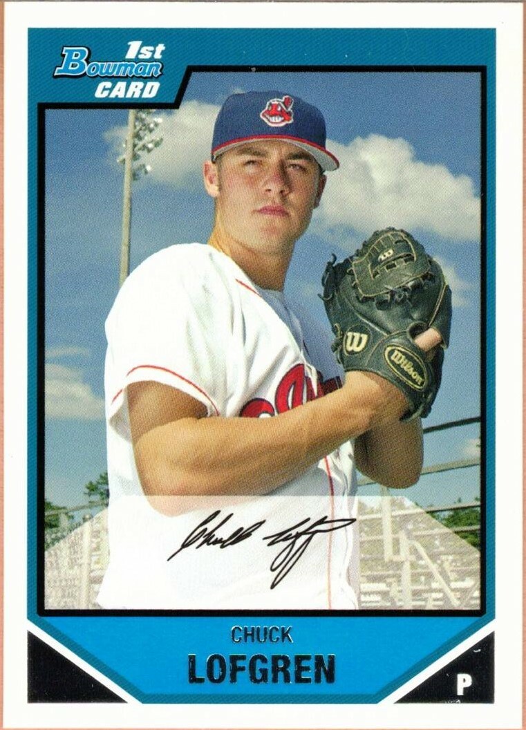 Chuck Lofgren 2007 Bowman Prospects | eBay