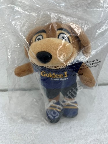 NEW Golden 1 Credit Union Stuffed Dog Plush Toy | eBay