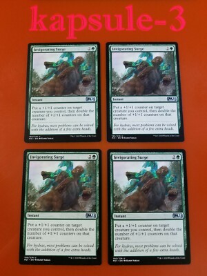 4x Invigorating Surge | M21 Core Set 2021 | MTG Magic Cards | eBay