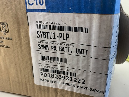 APC Schneider SYBTU1-PLP Symmetra PX Lead-Acid Battery Unit C10 - NEW ...