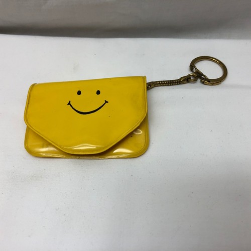 Vintage 1970s Smile Face Key Chain Promotional item | eBay