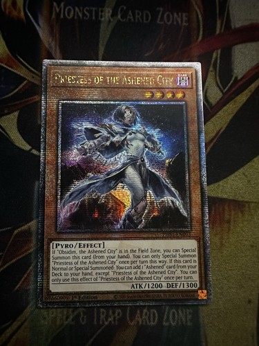 Yu-Gi-Oh! Ashened 13 Card Deck Core Lede, 1st QCR/Super/Common, NM ...