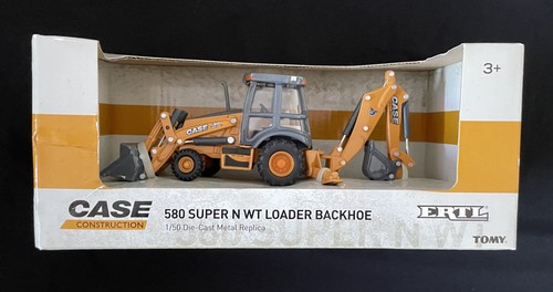 2015 1:50 ERTL *CASE CONSTRUCTION* 580 Super N WT Backhoe Loader *NIB ...