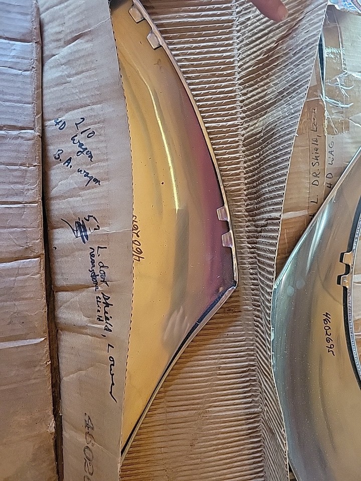 OEM NOS 1953-1954 Chevrolet Bel Air 210 Wagon 4dr Stone- Rock Guard ...