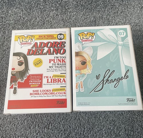 Funko Pop drag queens Adore Delano / Shangela Hot Topic Exclusives ...