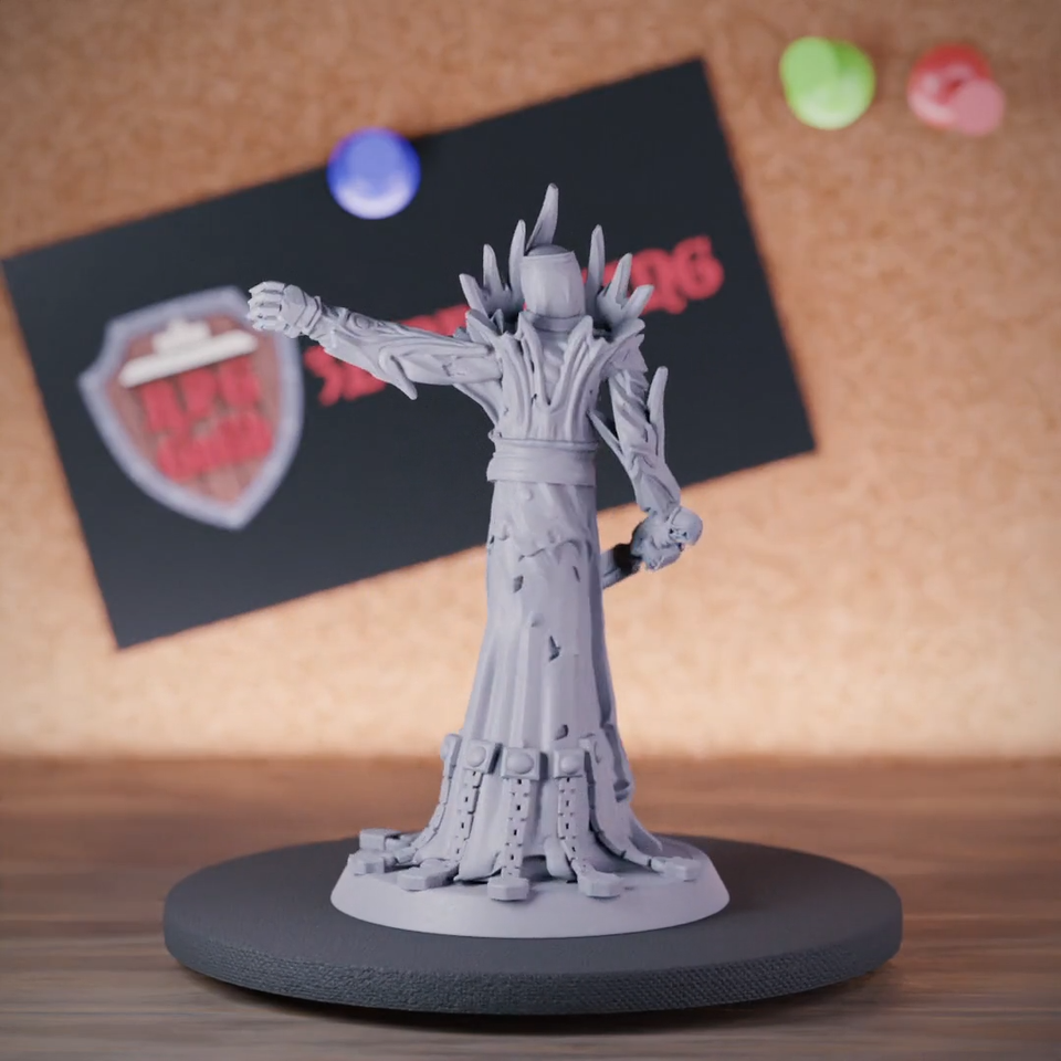 Sword Wraith Warrior Monster Miniature Undead Demon Dungeons and ...