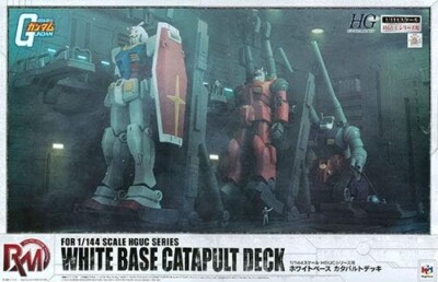Realistic Model Mobile Suit Gundam White Base Catapult Deck HGUC Series ...