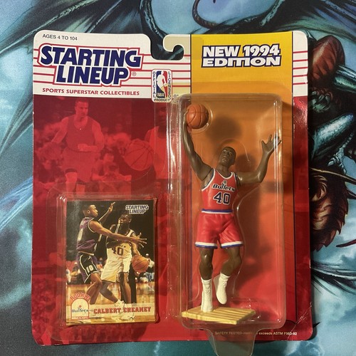 1994 Kenner Starting Lineup Latrell Sprewell, Jackson, Cheaney RARE New ...