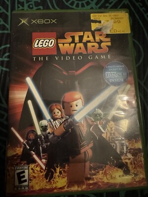 LEGO Star Wars The Video Game (Original Xbox) Black Label Case & Disc ...