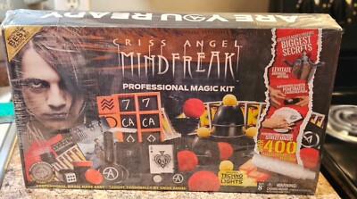 Criss Angel Mind Freak Professional Magic Kit Sealed In Box | eBay
