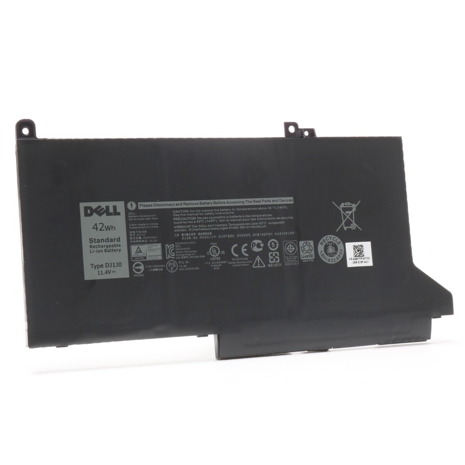 Genuine DJ1J0 Battery For Dell Latitude 13 E7380 E7390 14 7480 7490 ...