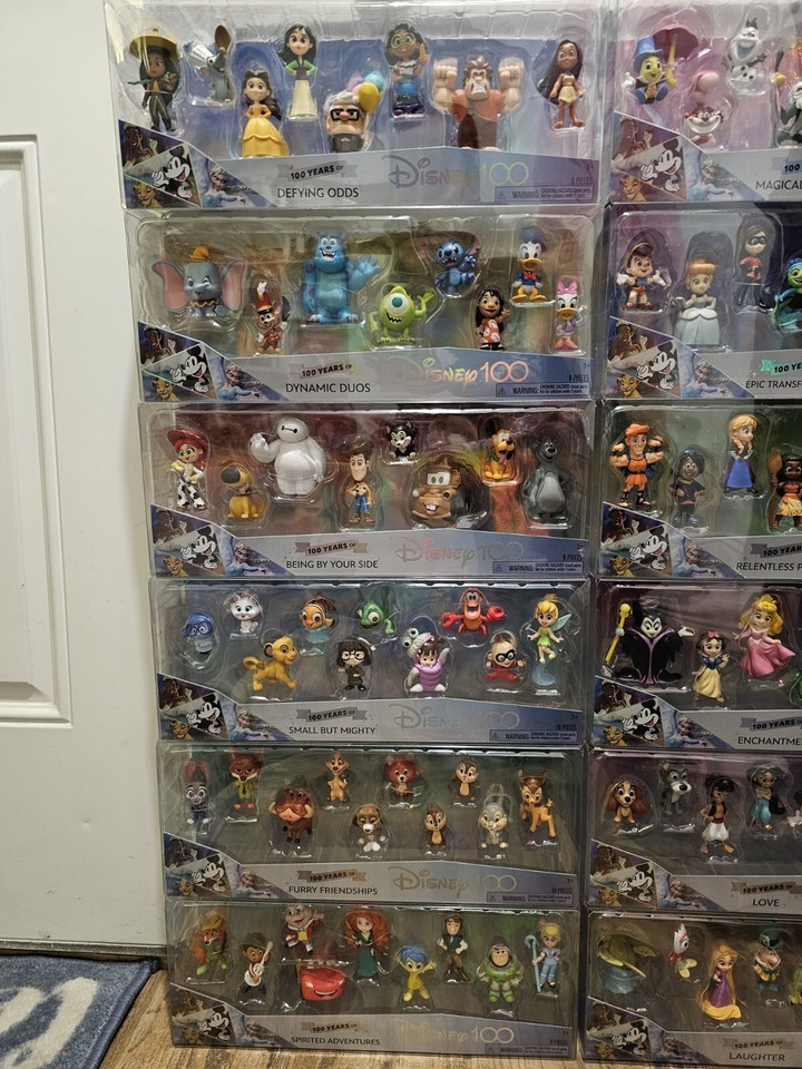 Disney 100 Limited Edition Figures Complete 12 Sets Brand New With ...