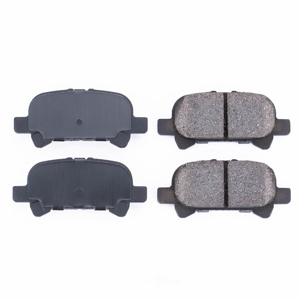 PowerStop 16828 Disc Pads and Brake Shoes - Disc Brake Pad Set, Rear ...