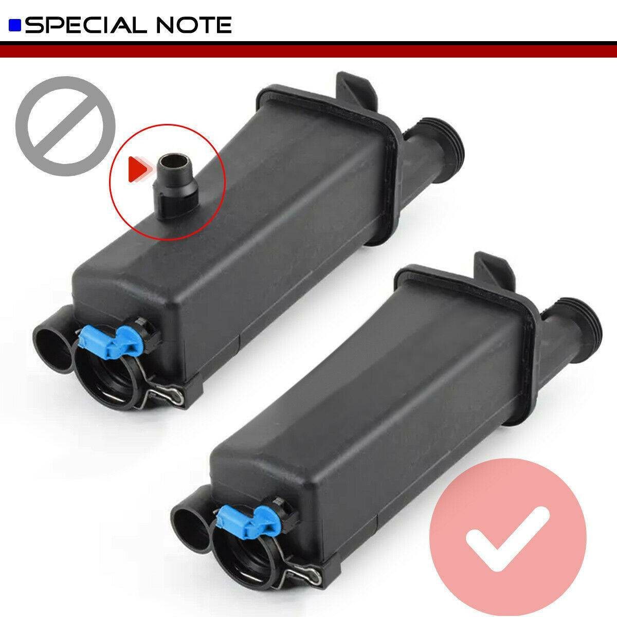 Coolant Expansion Tank with Sensor & Cap for BMW E46 3 Series X5 E53 ...