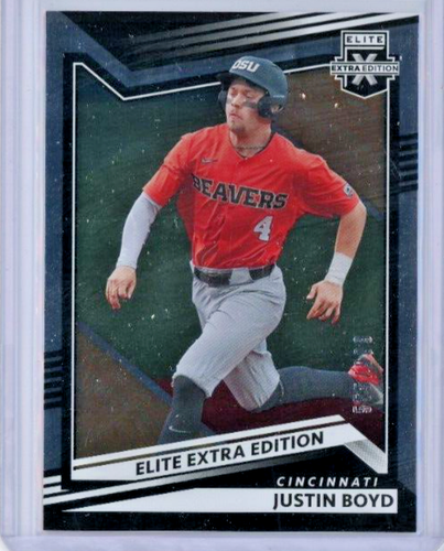 2022 Elite Extra Edition /999 #73 Justin Boyd RC - Cincinnati Reds ...