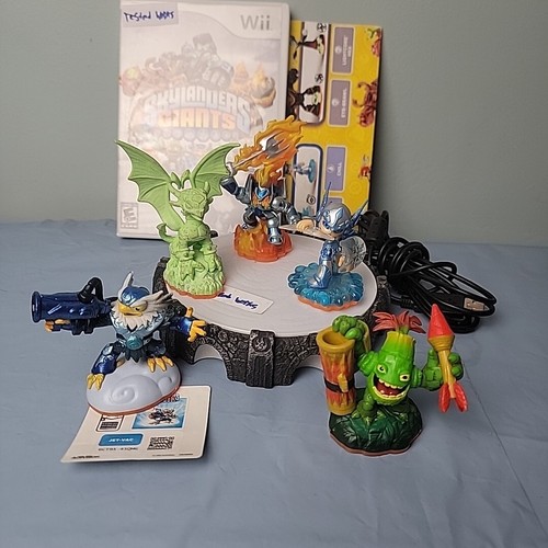 Skylanders Giants Lot - 5 Figures With Wii Game And Portal TESTED | eBay