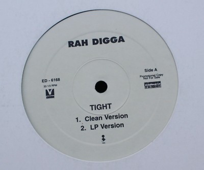 RAH DIGGA "TIGHT" VINYL PROMO EP NM/VG 1999 BUSTA RHYMES FLIPMODE SQUAD ...