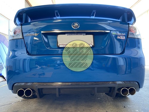holden ve vf wagon sedan commodore g8 style carbon fiber diffuser lip ...