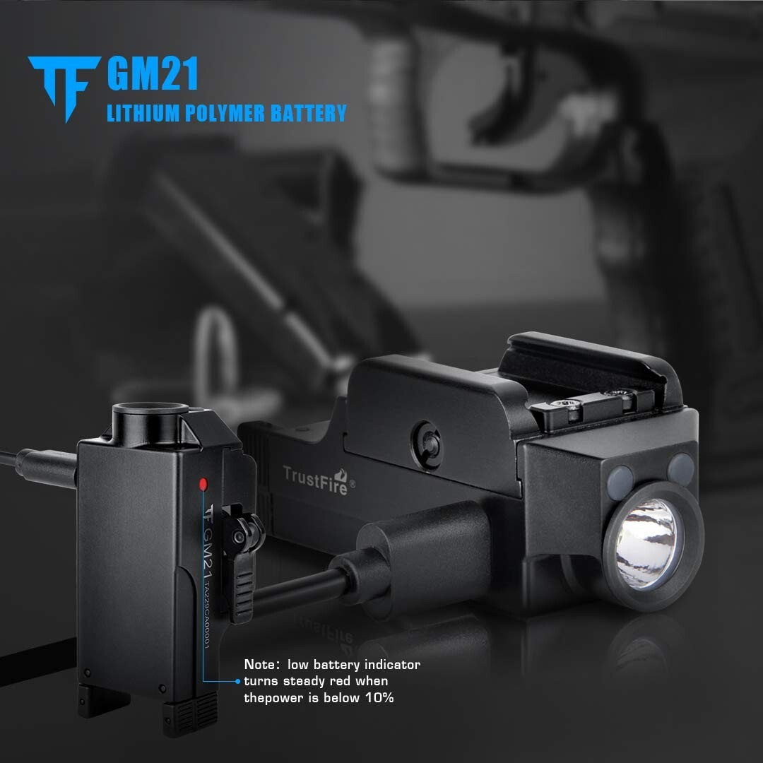 Trustfire Tactical LED Gun Flashlight | Grelly UK