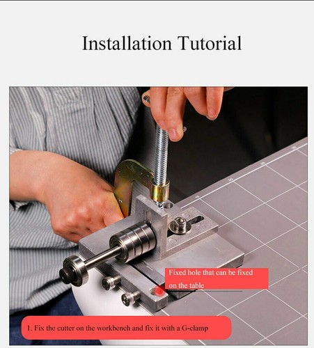 Tailor machine leather strap leather cord belt cutter set handmade ...