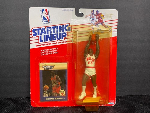 Vintage 1988 Starting Lineup Micheal Jordan IN box w Card Basketball ...