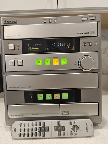 Yamaha GX-505 mini component system w/ remote. 100% Tested Working ...